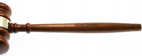 Custom Masonic Gavel 10.5 Inch - Model # 361640