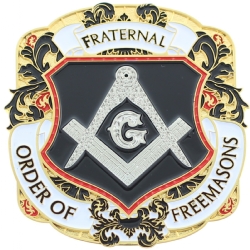 Masonic Shield Coin - Model # 357511