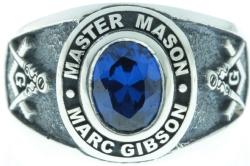 Design Your Own Custom Masonic Class Ring - Model # 357937