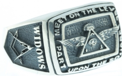 Widows Sons Masonic Ring - Model # 361778